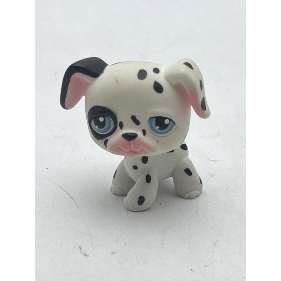 LPS | Toys | Lps Littlest Pet Shop 44 Dalmation Dog Blue Eyes | Poshmark